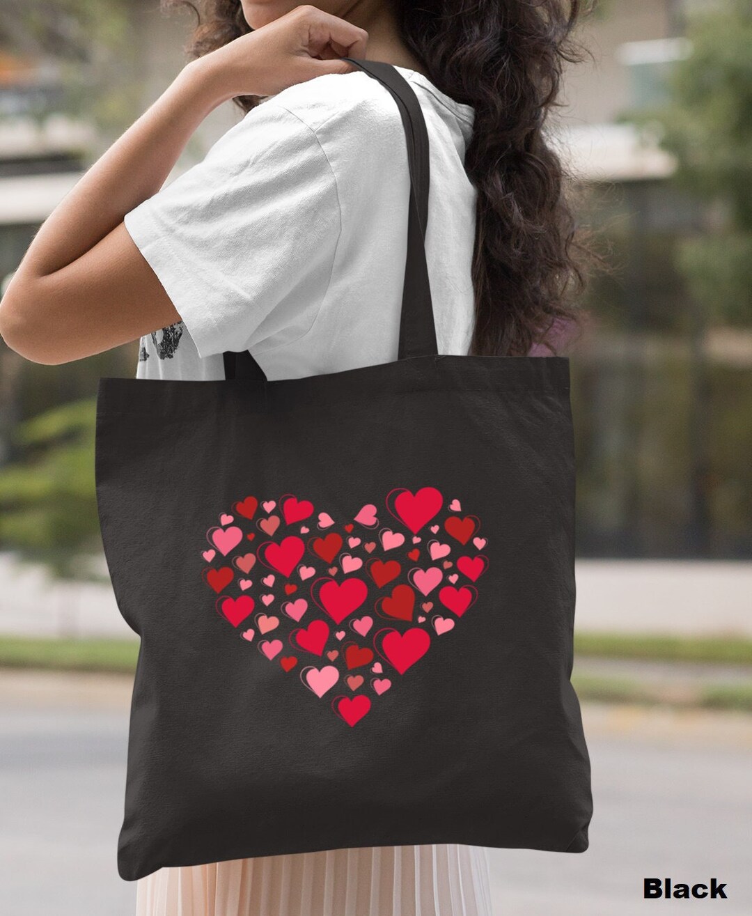 Valentines Tote Bag, Valentines Day Tote Bag for Woman, Valentine Tote ...