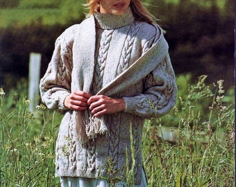 Roll Neck Knitting Pattern - Etsy UK