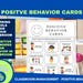 Positive Behavior Card Printable | Positive Behavior Task Cards ...