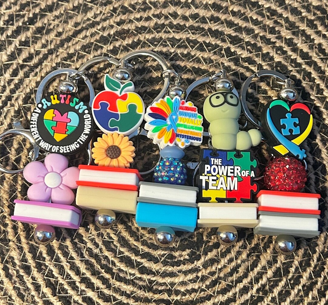 Autism Awareness Reel Charm, Autism, Charms, Badge Buddy Charm,lanyard ...