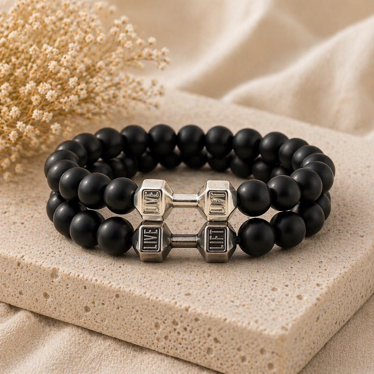 Friendship Bracelet, Fitness Bracelet, Dumbbell Barbell Bracelet ...
