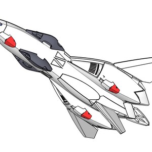 3D STL File of the X9 Ghost (scale 1:60) (MJF or SLS) - Etsy