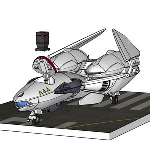 3D STL File of the X9 Ghost (scale 1:60) (MJF or SLS) - Etsy