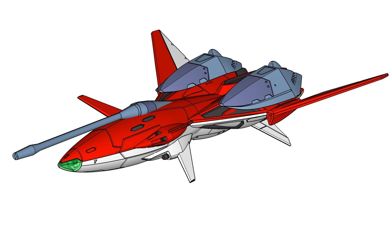 3D STL File of the V9 Ghost scale 1:72 - Etsy