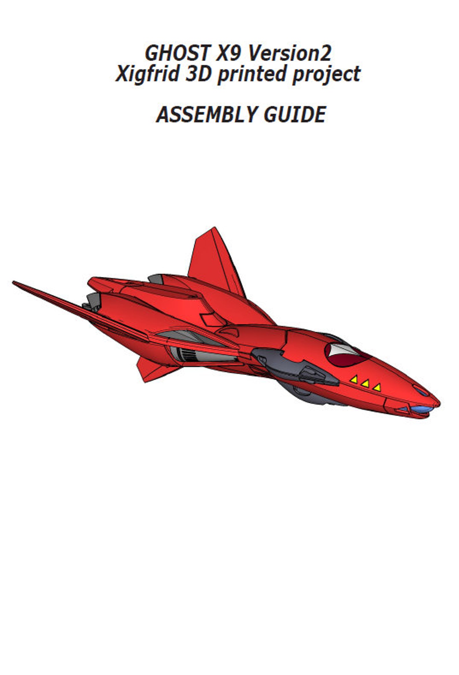 3D STL File of the X9 Ghost (scale 1:60) - Etsy