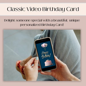 Birthday Card Video for Mobile Phone, Digital Birthday Greeting Cards ...