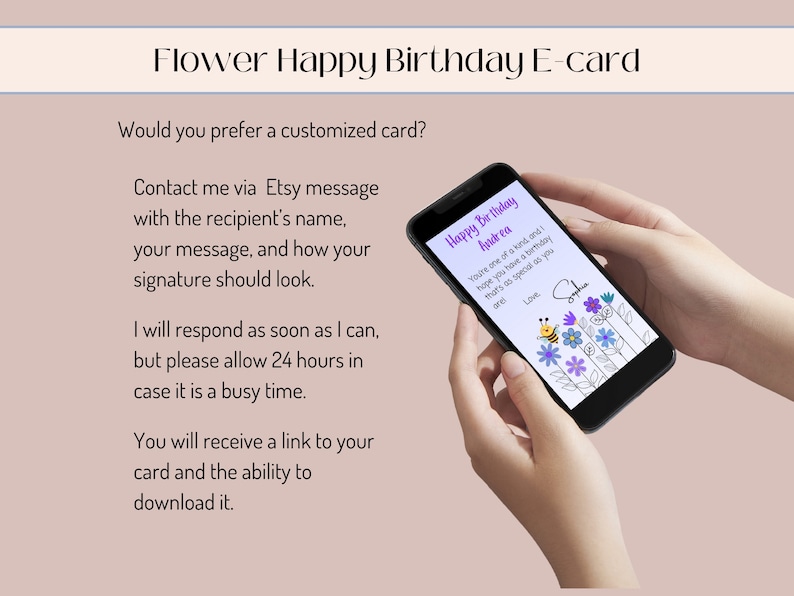 Cute Animated Birthday E-card for Mobile Phone, Canva Template for You ...