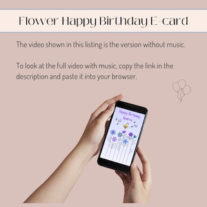 Cute Animated Birthday E-card for Mobile Phone, Canva Template for You ...