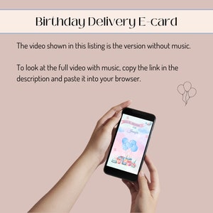 Animated Birthday E-card: Editable Canva Template (digital Download) - Etsy
