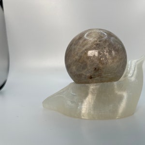 Snail Sphere Stand | 3d Printed | 7 Different Colors | Accommodates ...
