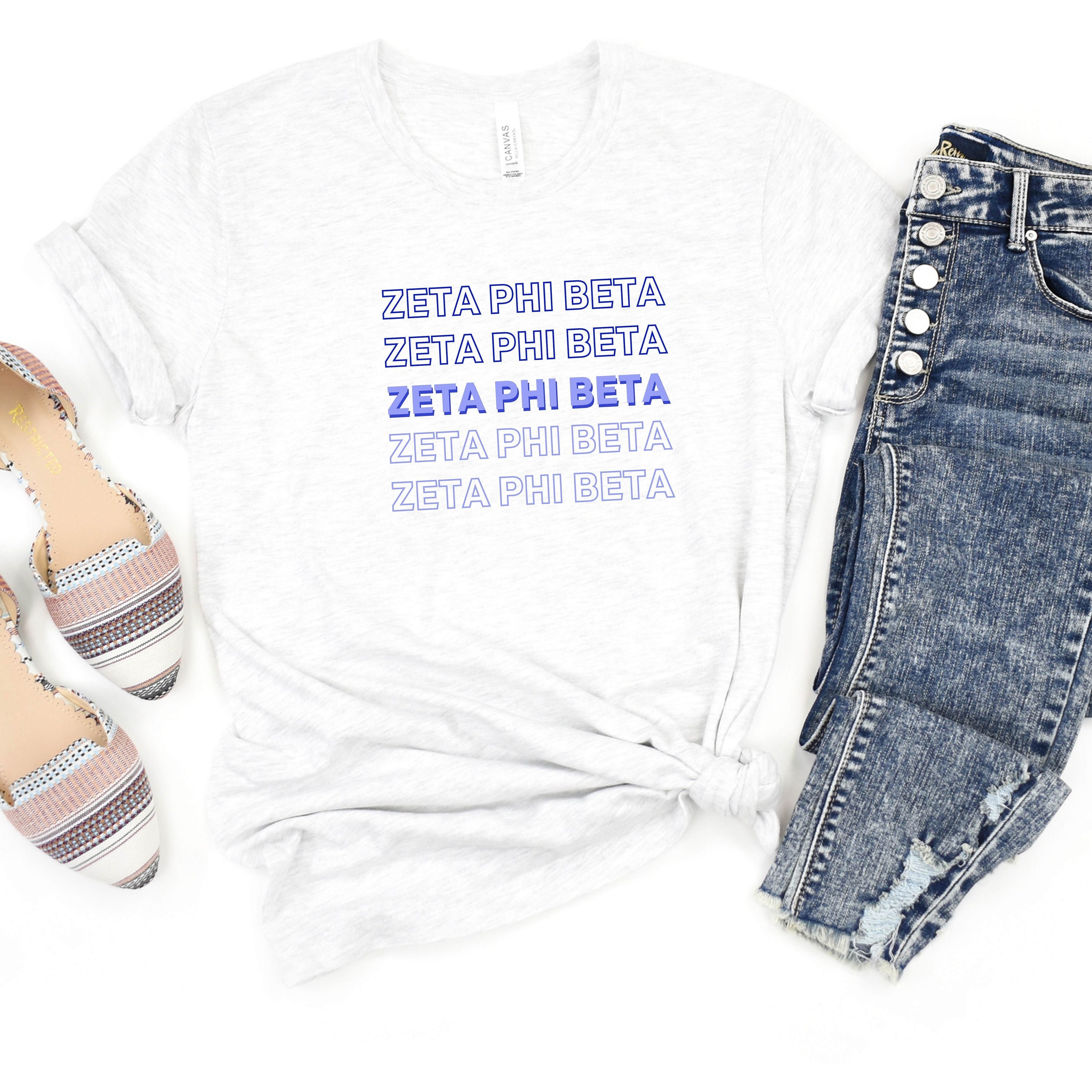 Zeta Phi Beta Sorority, Zeta Phi Beta Shirts, Zeta Phi Beta, Sorority ...