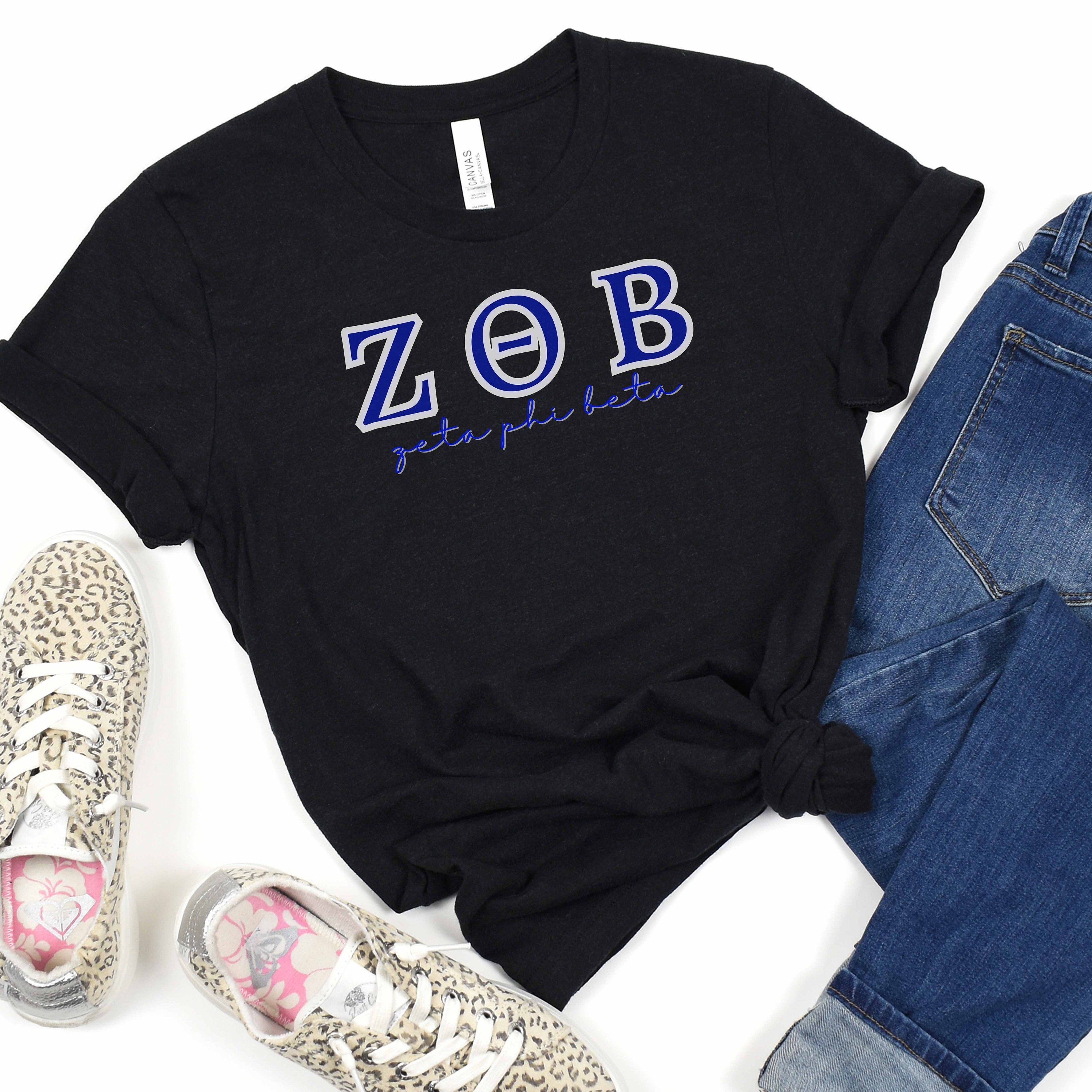 Zeta Phi Beta Sorority, Zeta Phi Beta Shirts, Zeta Phi Beta, Sorority ...
