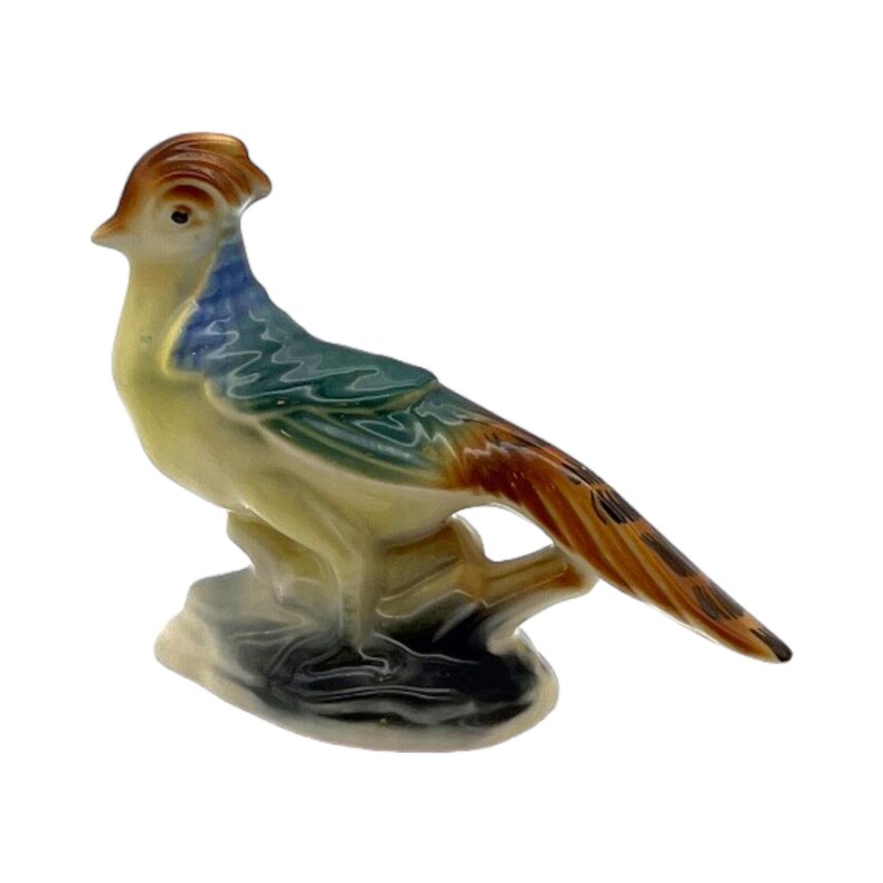 Royal Copley - Pheasant Tan Tail - Vintage - Small - 4" - Etsy