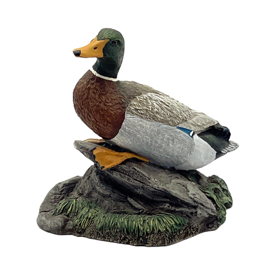 Aus-ben Studios - Mallard - Hand Painted Cold Cast Bronze - 1 of 20,000 ...