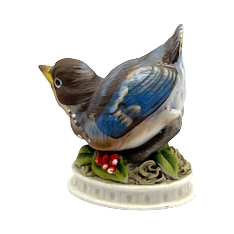 Lefton China Blue Bird 3 - Etsy