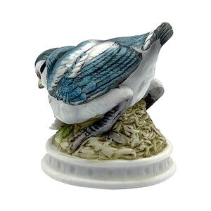 Lefton China - Blue Jay W/flower - 3" - Etsy