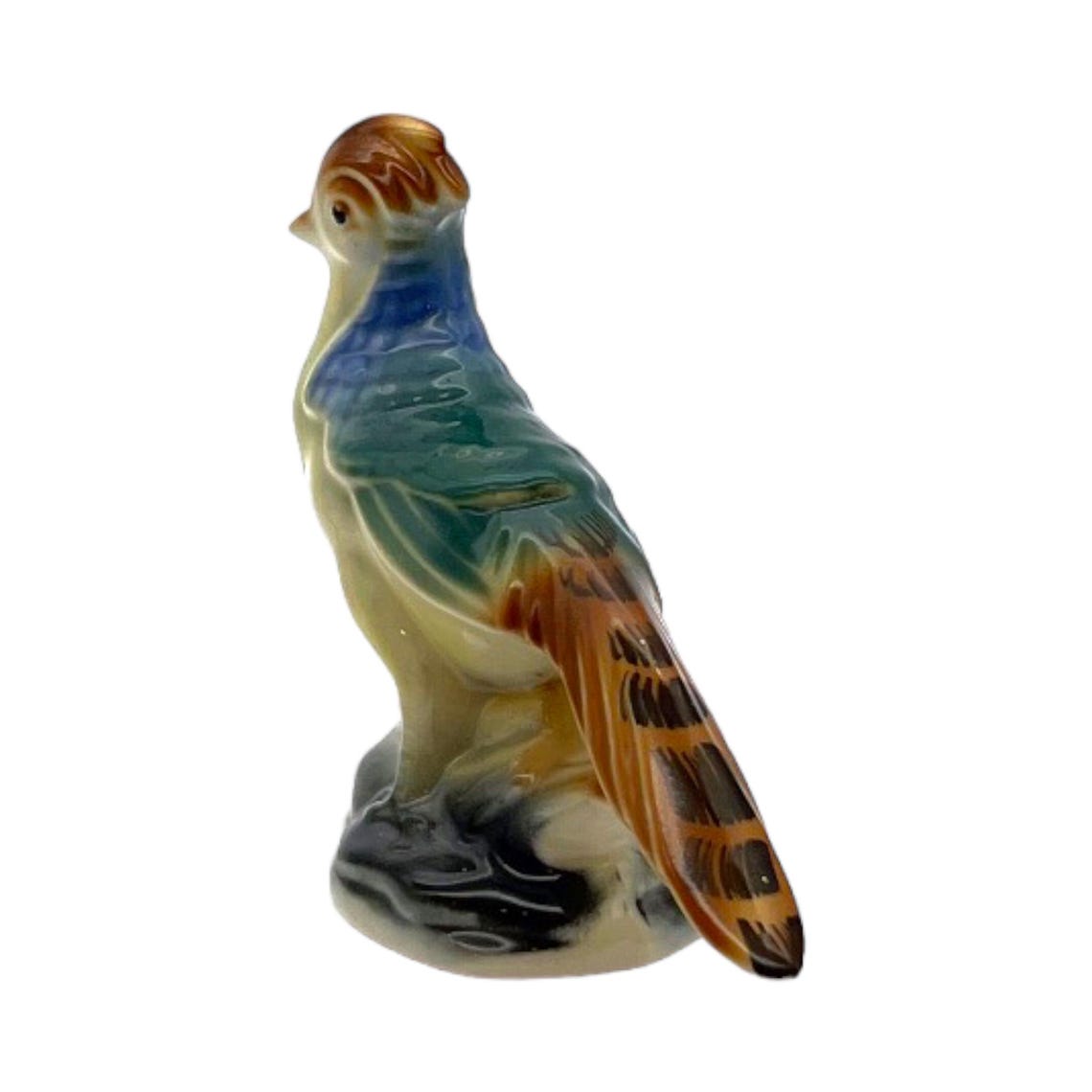 Royal Copley - Pheasant Tan Tail - Vintage - Small - 4" - Etsy