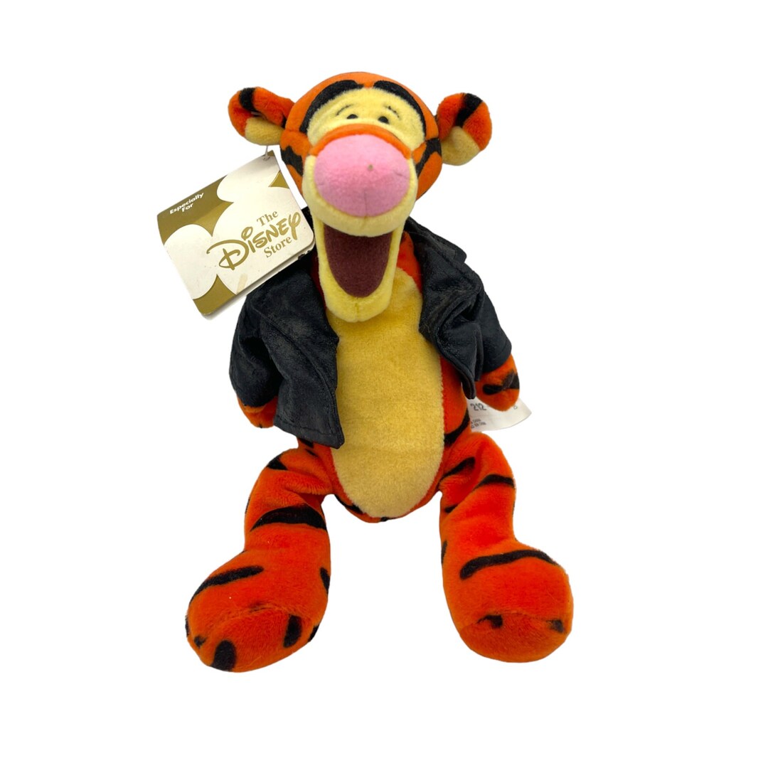 Disney Store Motorcycle Tigger Mini Bean Bag Vintage - Etsy