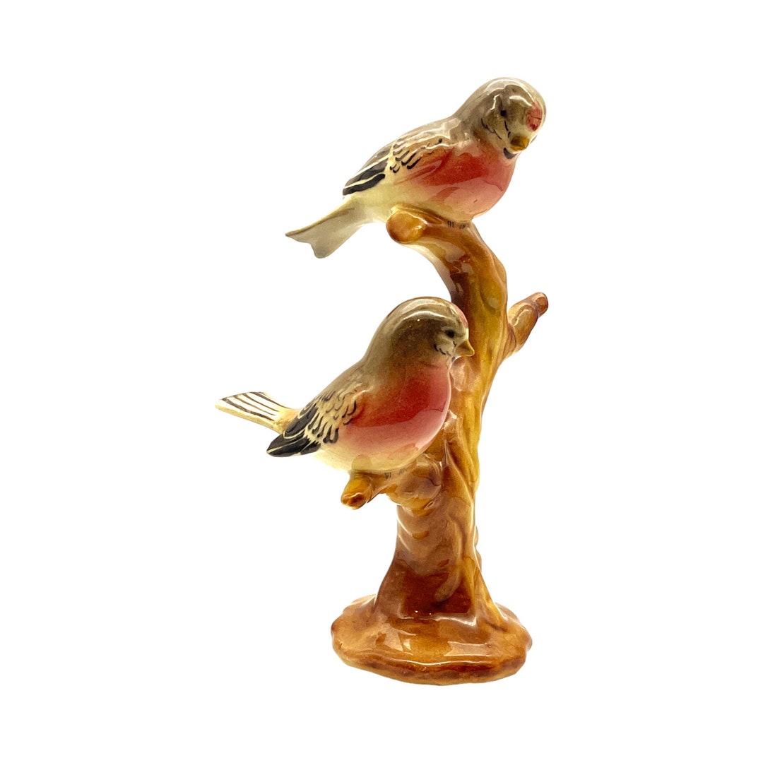 Ceramic Double Birds on A Tree Vintage 8 - Etsy