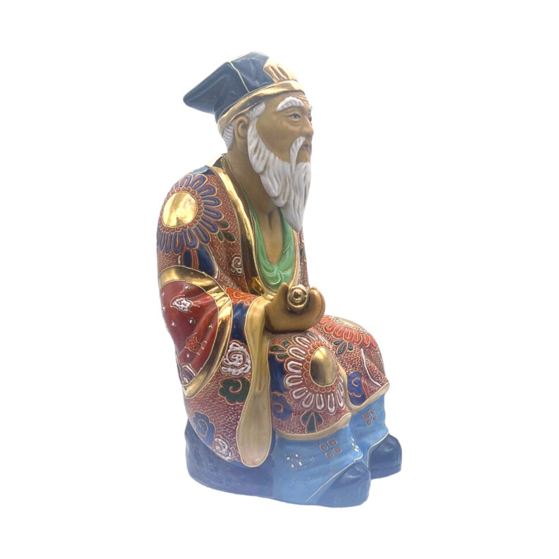 Japanese Porcelain Kutani Statue - Etsy
