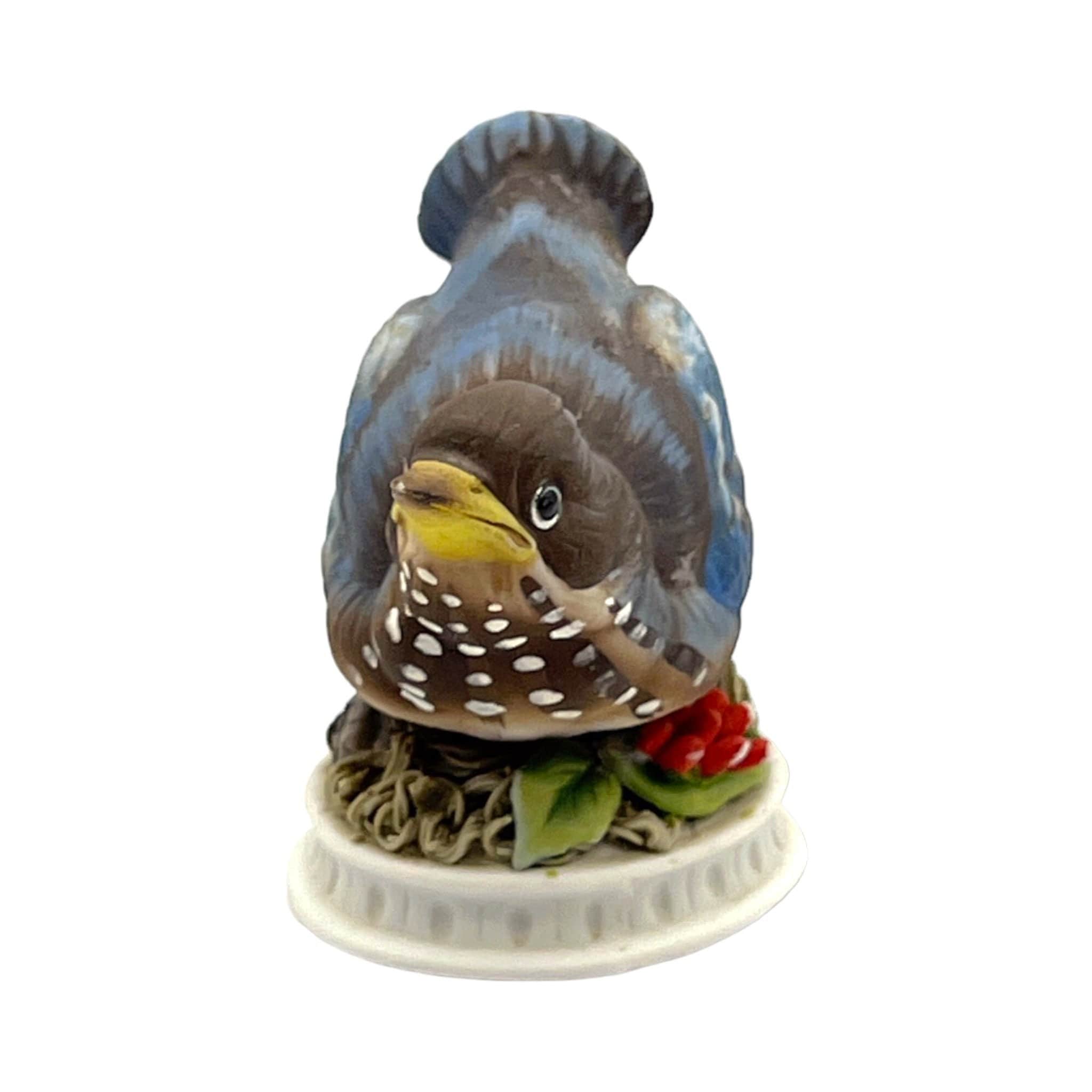 Lefton China Blue Bird 3 - Etsy