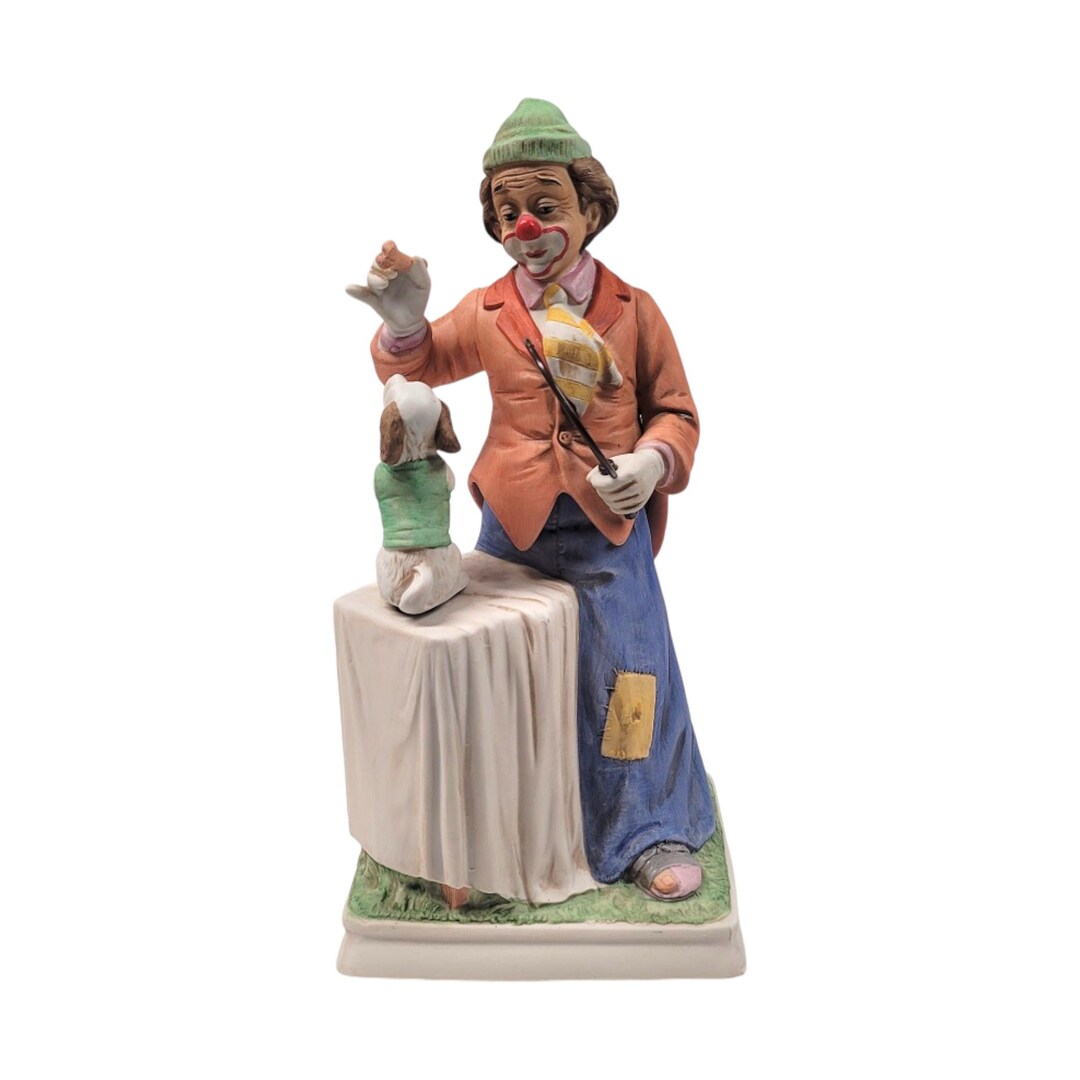 Melody in Motion Spotlight Clowns Bingo the Dog 1988 With Box - Etsy