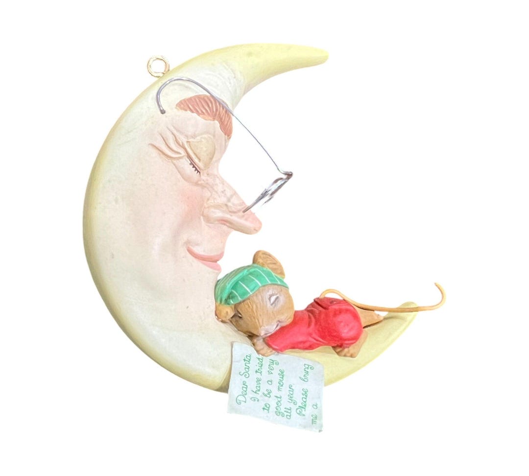 Enesco - Moon Beam Dreams - #573760 - 1991 - 3.5" - Etsy