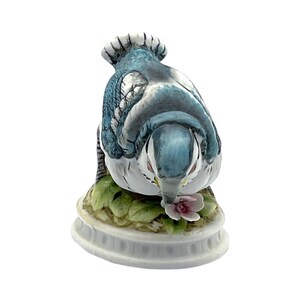 Lefton China - Blue Jay W/flower - 3" - Etsy