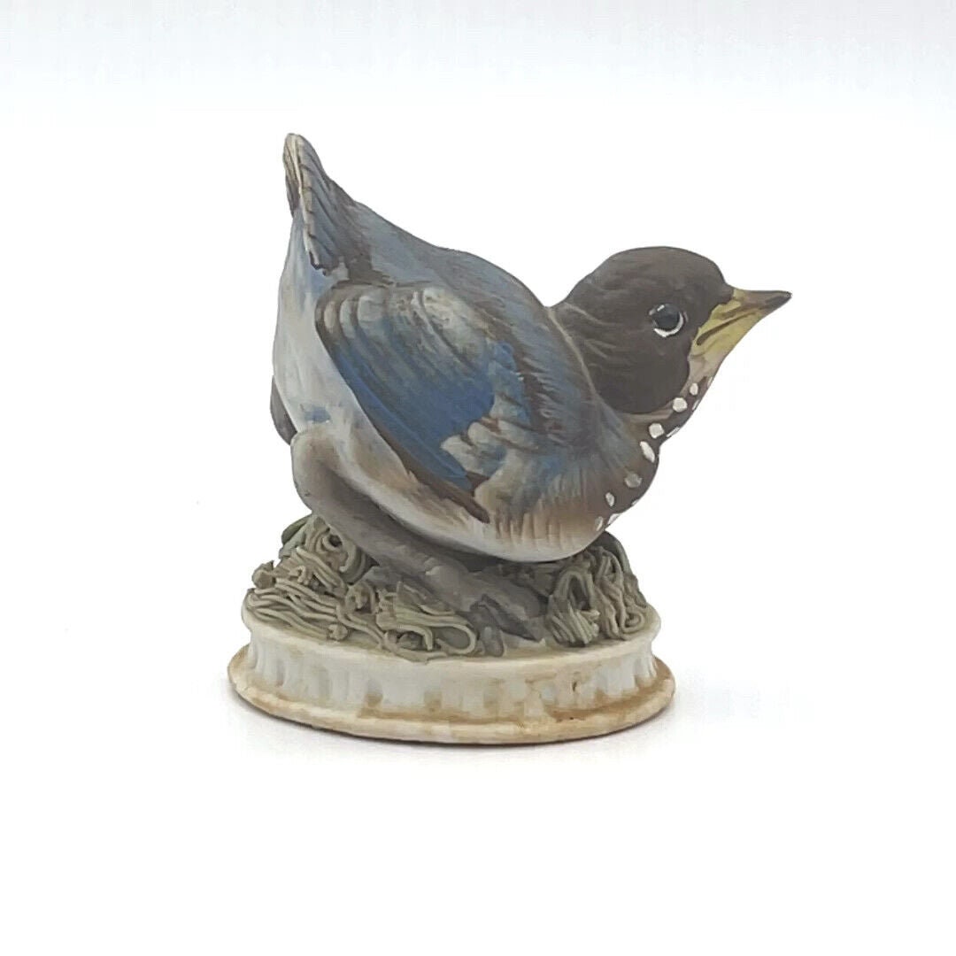 Lefton China Blue Bird 3 - Etsy
