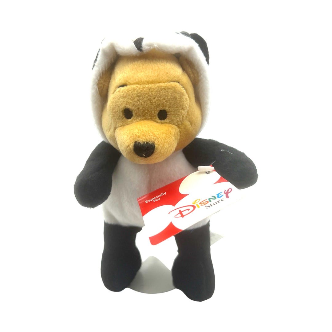 Disney Store - Panda Pooh Mini Bean Bad - Vintage - 8 - Etsy