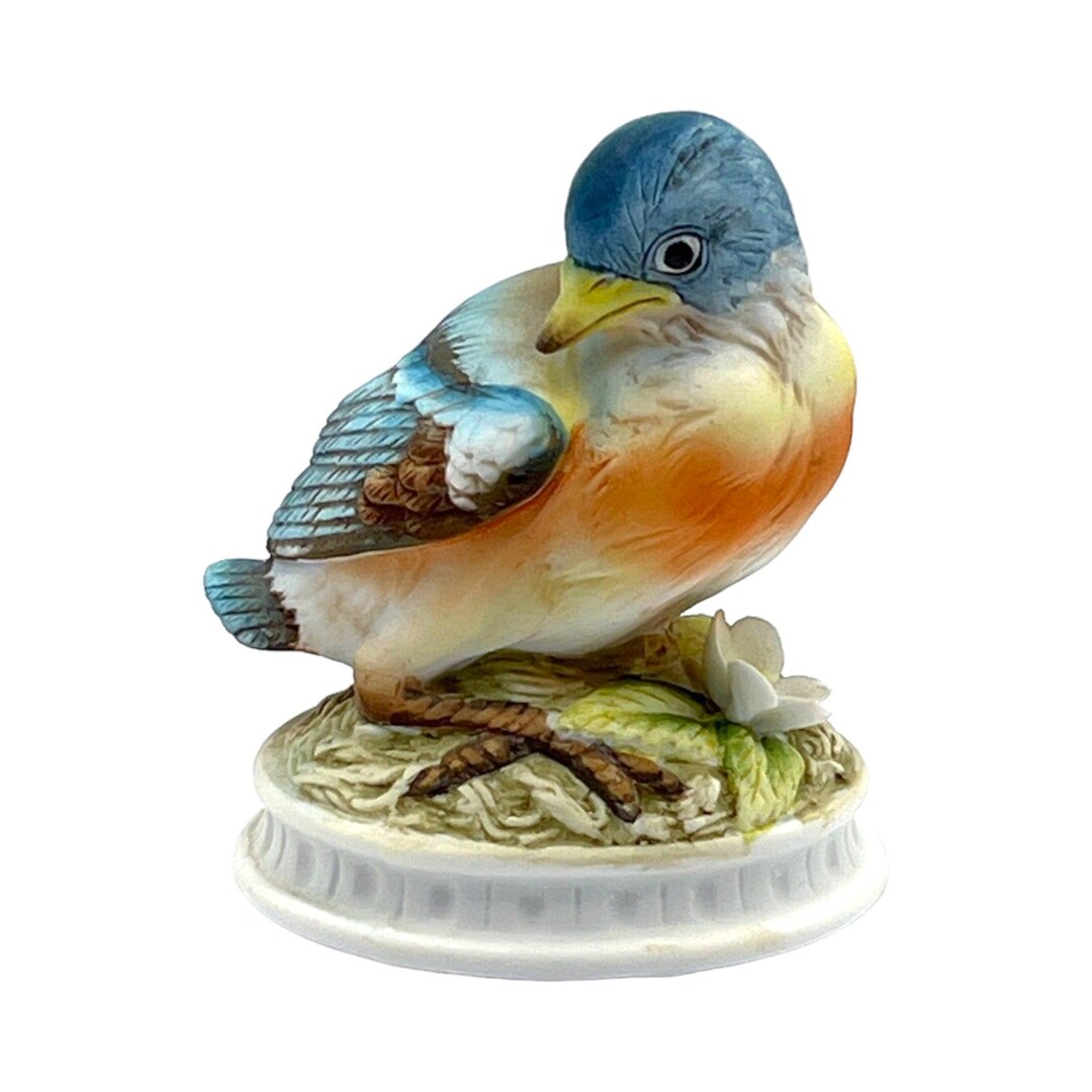 Lefton China - Eastern Blue Bird - 3" - Etsy