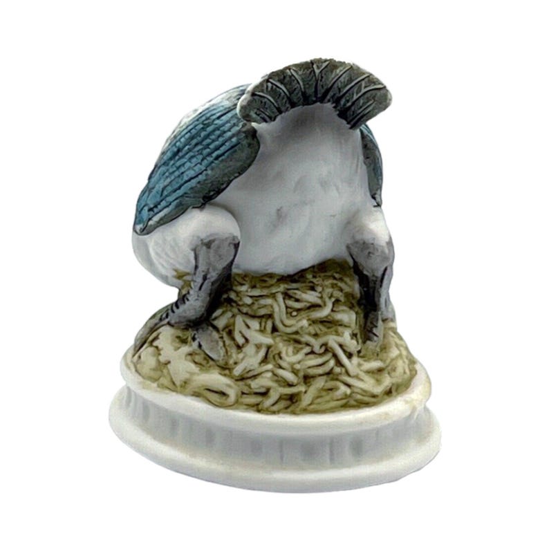 Lefton China - Blue Jay W/flower - 3" - Etsy