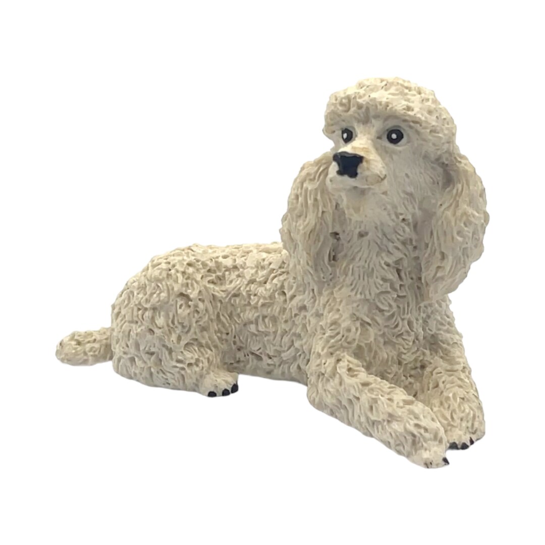 Sandicast Poodle Laying Down 3.5 X 5 - Etsy