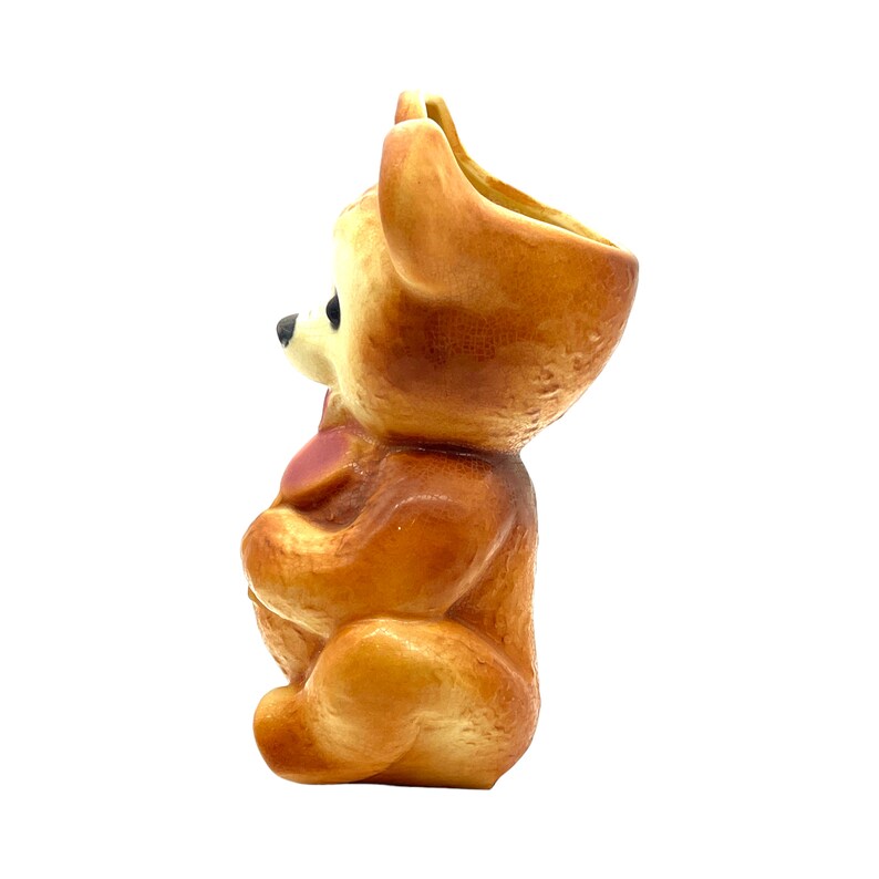 Royal Copley Teddy Bear Planter Vintage 8 - Etsy