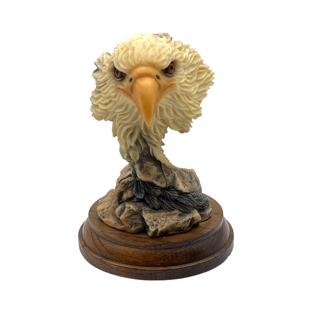 Stephan Herrero Sentinel Eagle Sculpture 1992 - Etsy