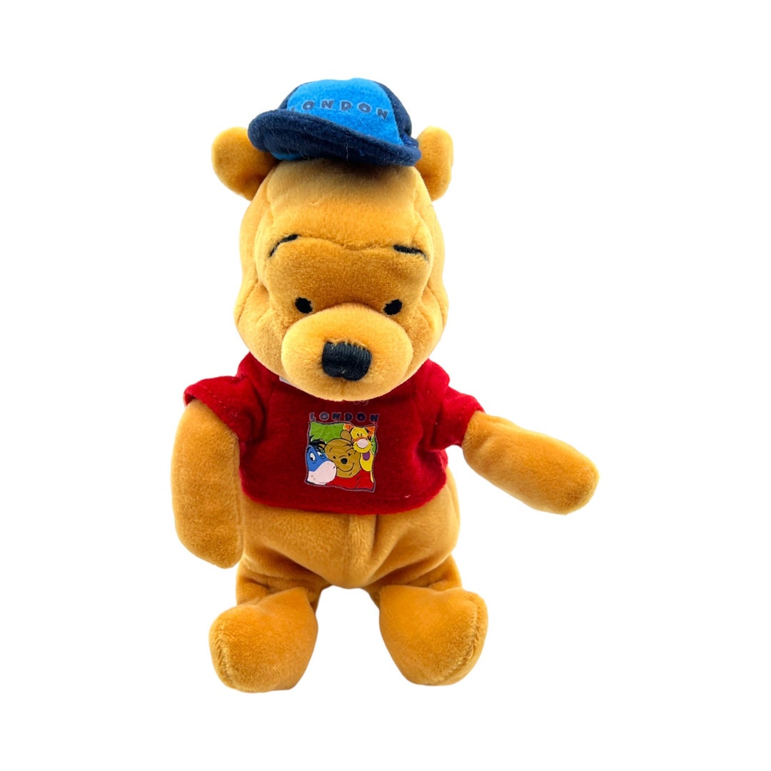 Disney Store London Pooh Bean Bag Plush Vintage 8 - Etsy