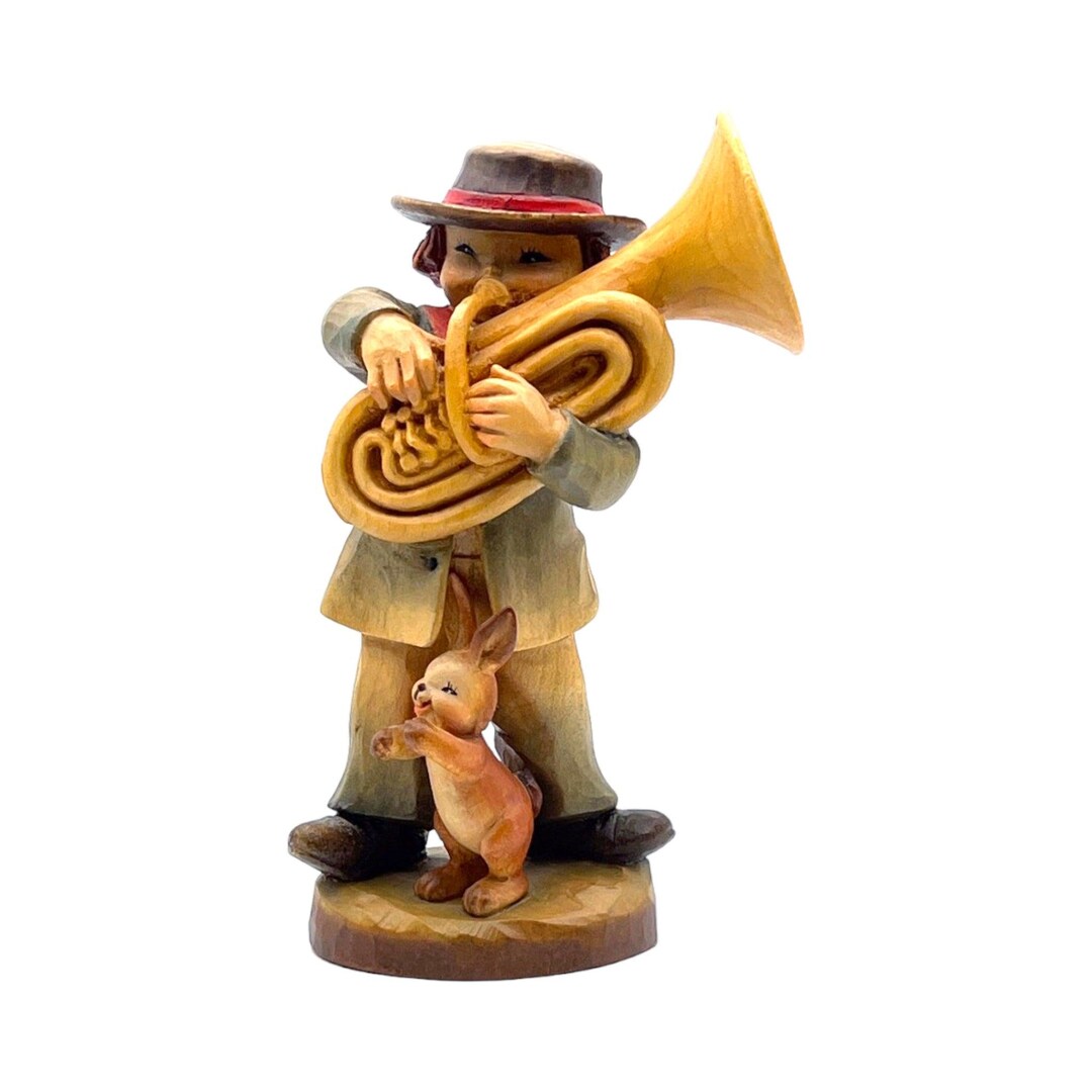 ANRI Woodcarving Tuba Boy Ferrandiz 6 - Etsy