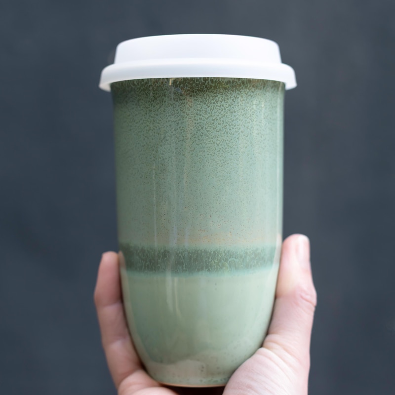 Ceramic Travel Mug - Etsy
