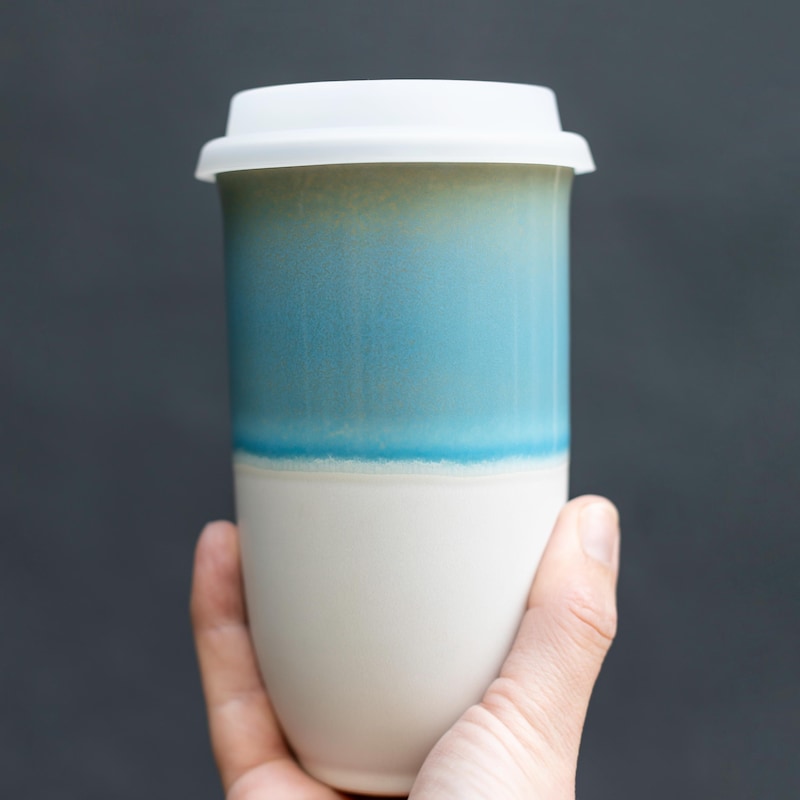 Ceramic Travel Mug - Etsy