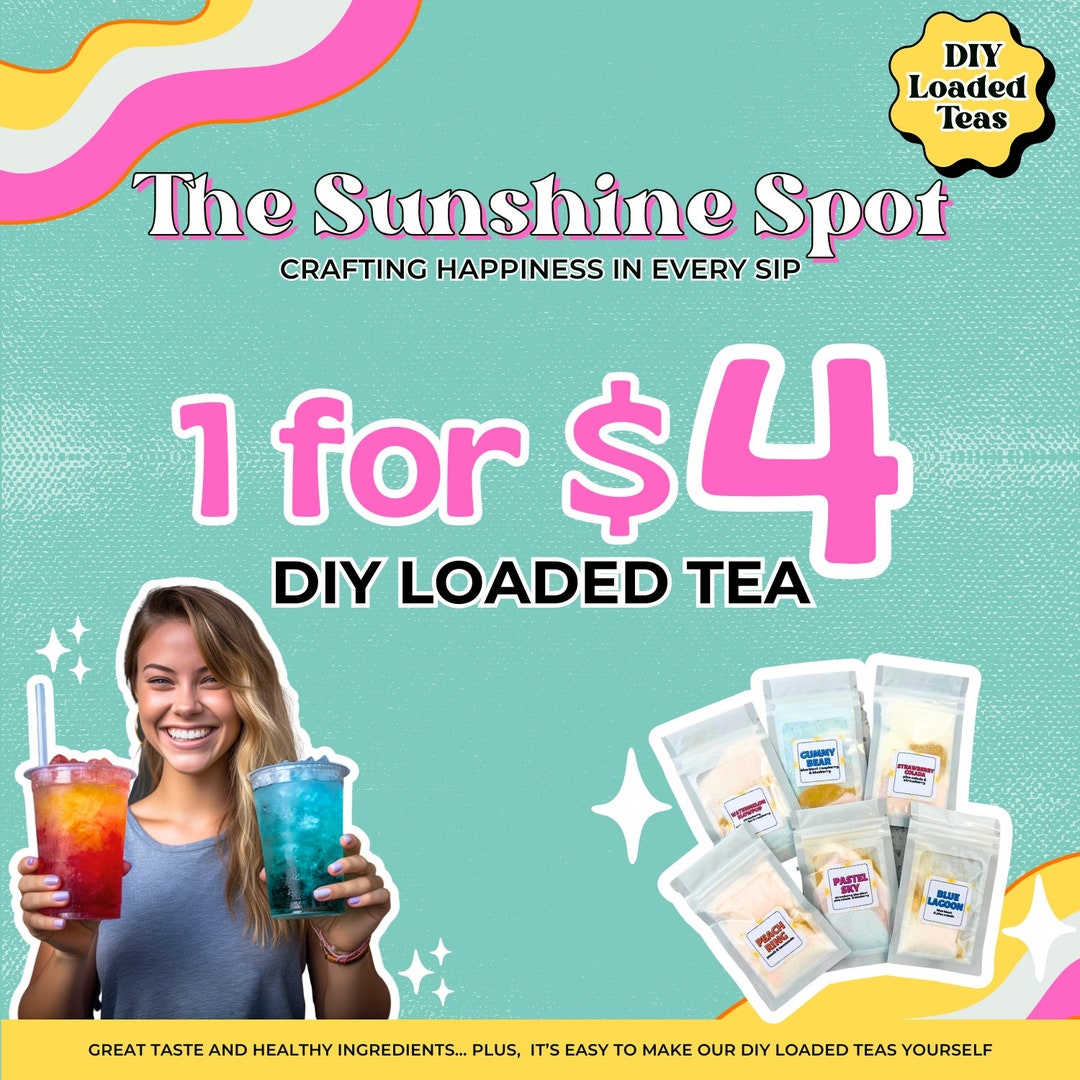 DIY Loaded Tea Loaded Tea at Home Do It Yourself Loaded - Etsy