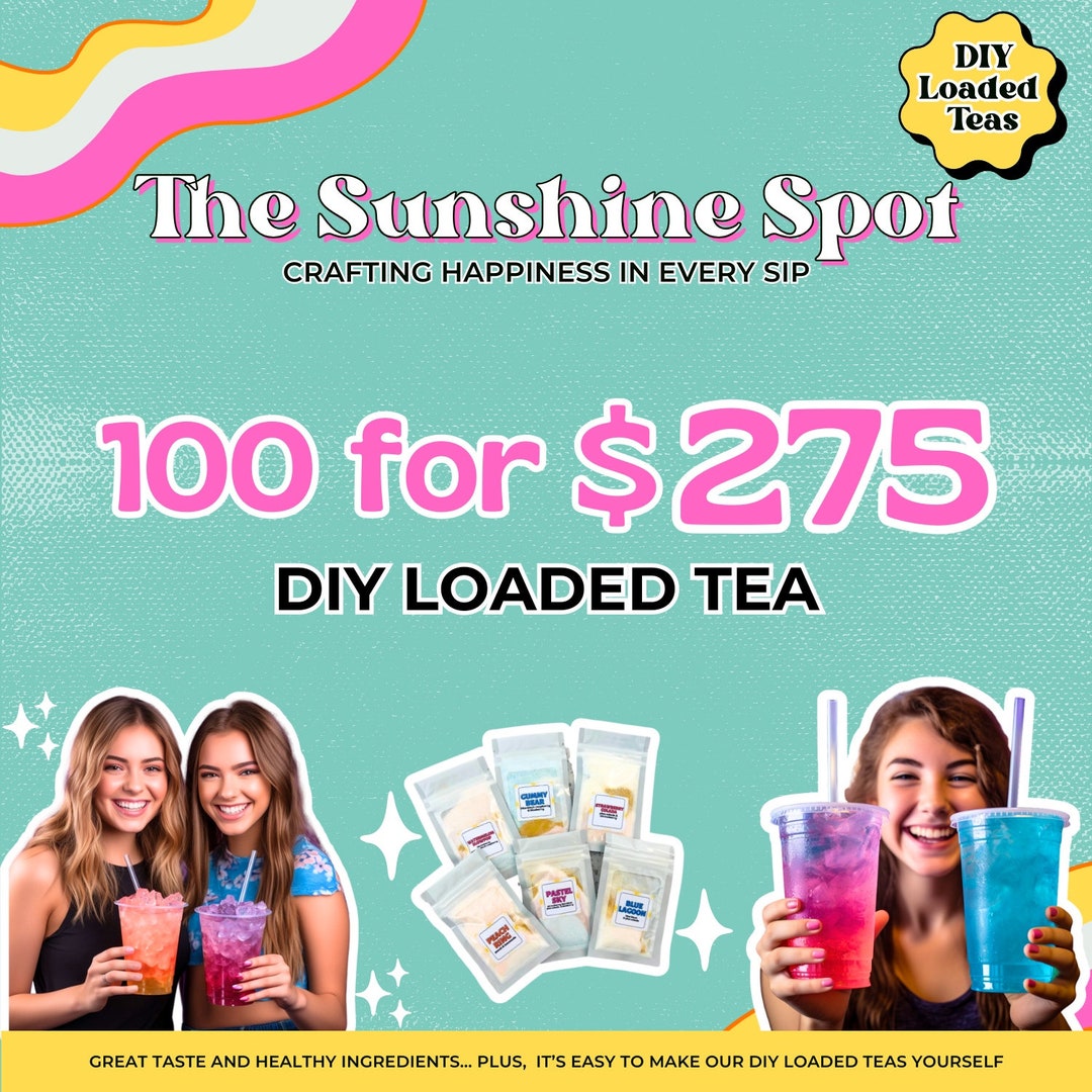 DIY Loaded Tea Loaded Tea at Home Do It Yourself Loaded - Etsy