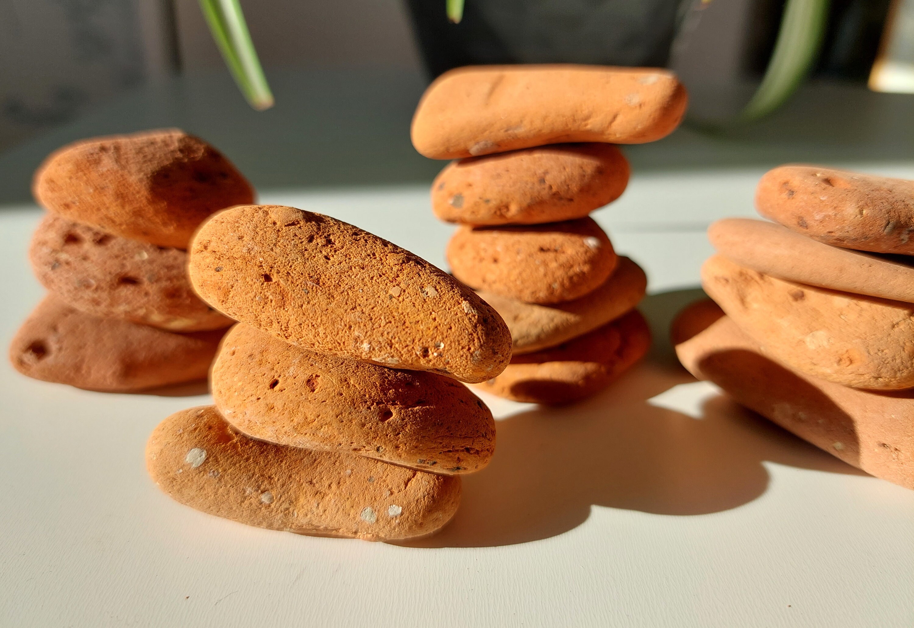 15 Pcs Clay Pebbles Natural Red Clay Rocks Size 0.78in/2 Cm - Etsy