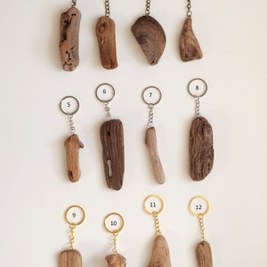 Drifftwood Keychain Handmade Natural Product Driftwood Key - Etsy