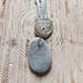 Pebble Keychain, Handmade Natural Product, Stone Key Ring - Etsy