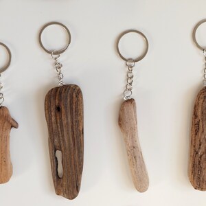 Drifftwood Keychain Handmade Natural Product Driftwood Key - Etsy