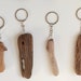 Drifftwood Keychain Handmade Natural Product Driftwood Key - Etsy