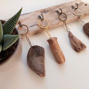 Drifftwood Keychain Handmade Natural Product Driftwood Key - Etsy