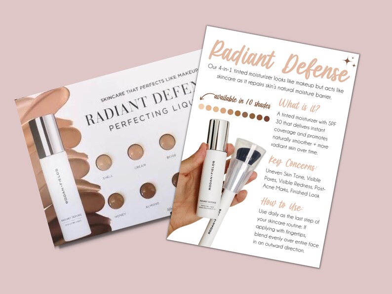 Rodan + Fields Sample Cards: BUNDLE- Instant Digital Design - Etsy