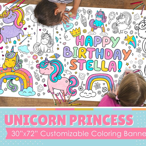 Unicorn Poster - Etsy