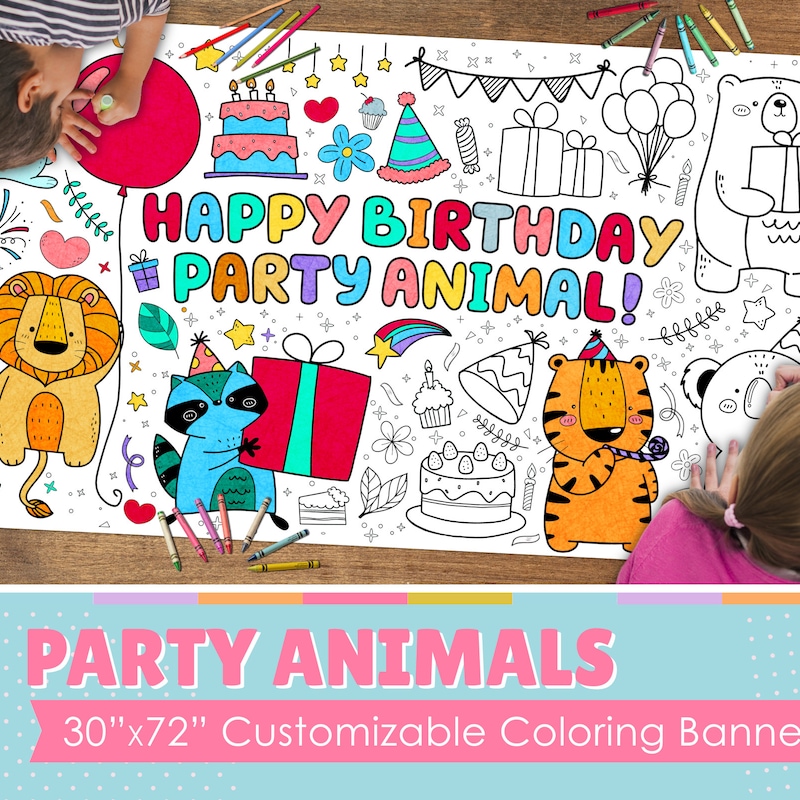 Animal Tablecloth - Etsy